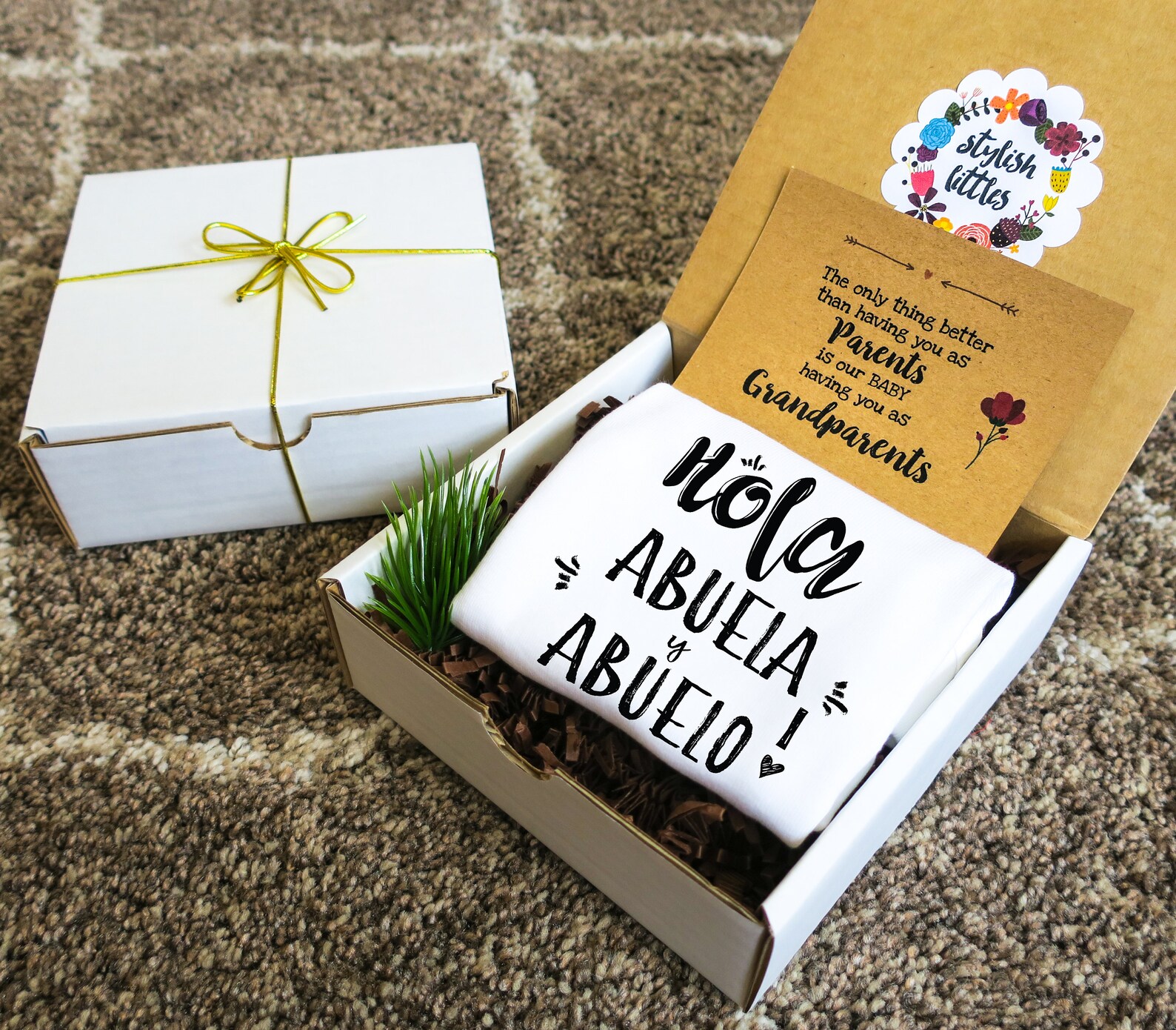 Español Pregnancy Baby Announcement Onesie® Spanish Bebé | Etsy