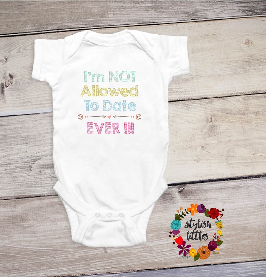 Funny Baby Clothes Funny Baby Girl Onesies®, Funny Baby Shirts, Not ...