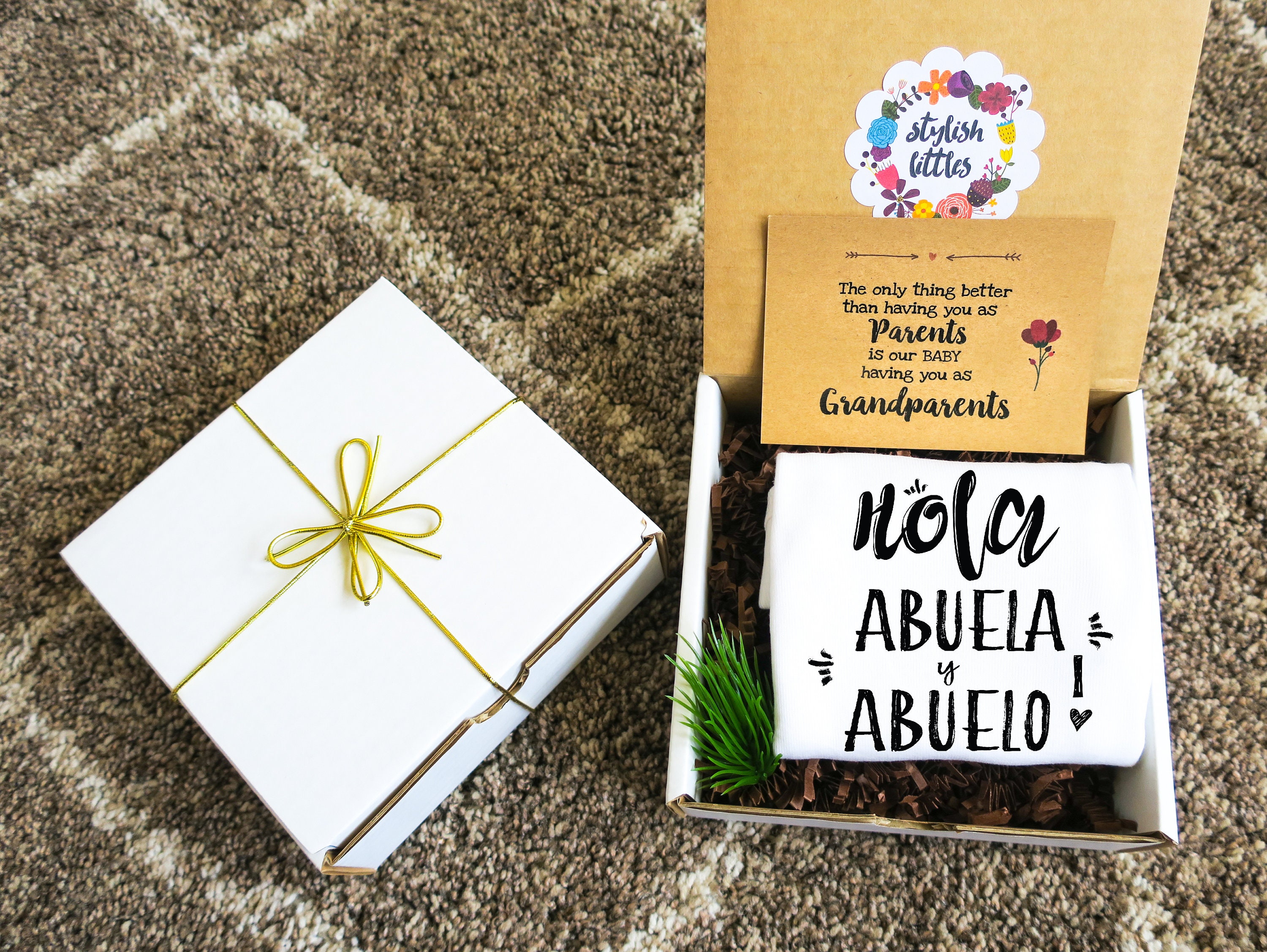 Español Pregnancy Baby Announcement Onesie® Spanish Bebé | Etsy