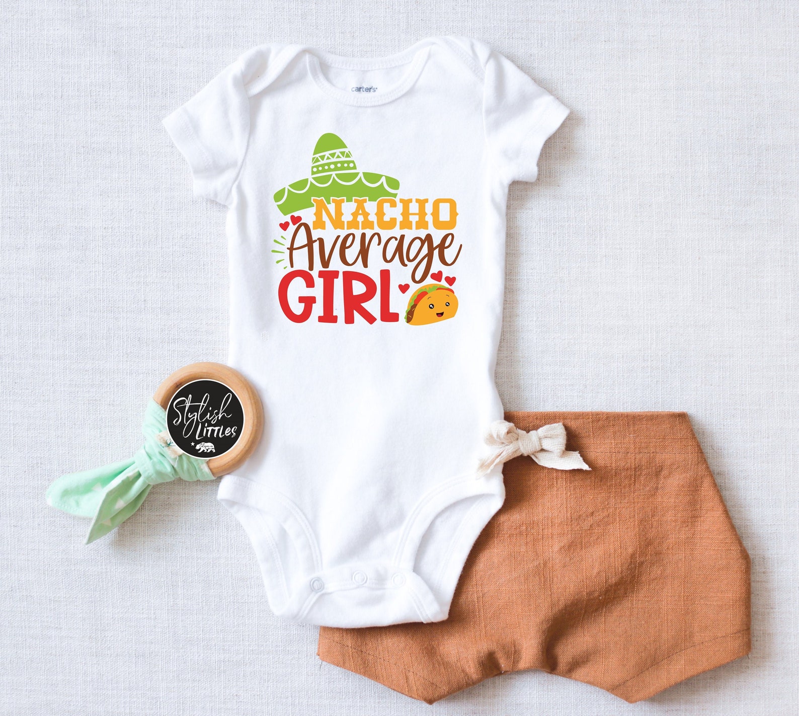 Nachos Baby Onesie®, Mexican Tacos Onesie®, Mexican Sombrero Newborn ...