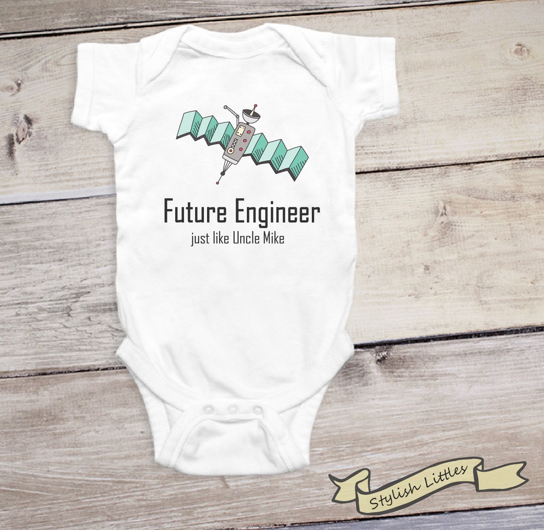 Future Engineer Onesie® Personalized Gift for Uncle Dad Grandpa ...