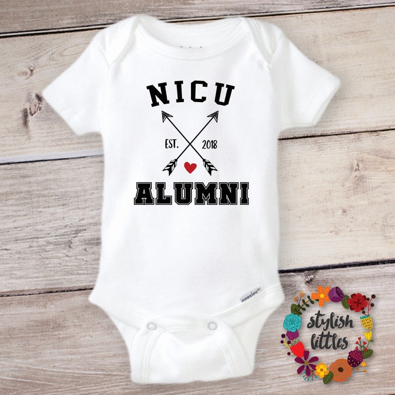 NICU Graduate Onesie® Preemie Baby Miracle Baby Little - Etsy
