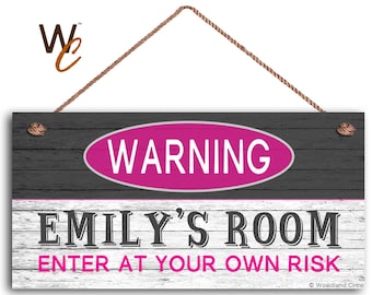 Funny door sign | Etsy