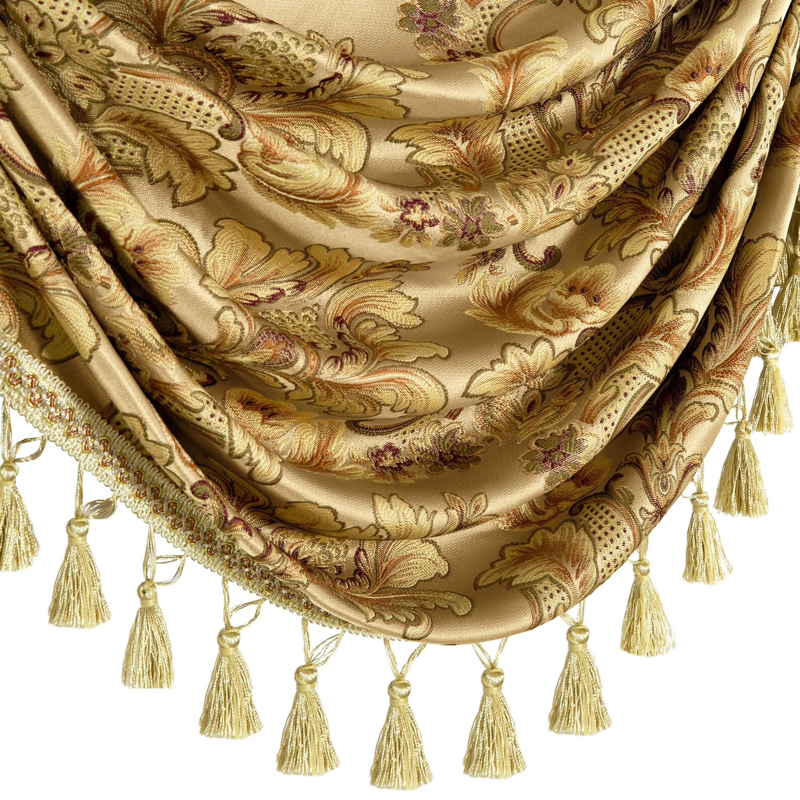 Opulent Swag Valance Traditional Waterfall Valance for - Etsy