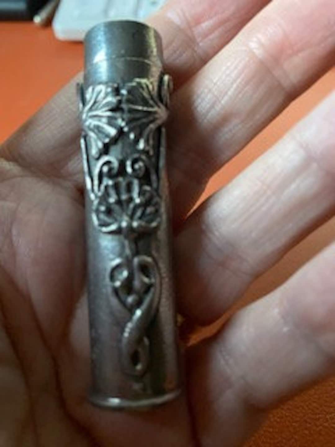 Vintage Art Nuevo Design Pin Needle Screw Top Pot - Etsy