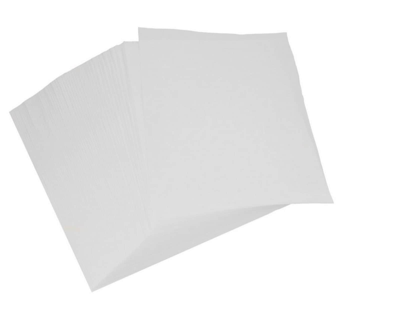 Chefworth Bleached Quilon Treated White Parchment Paper Baking Sheets ...