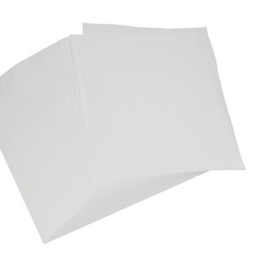 Chefworth Bleached Quilon Treated White Parchment Paper Baking Sheets ...