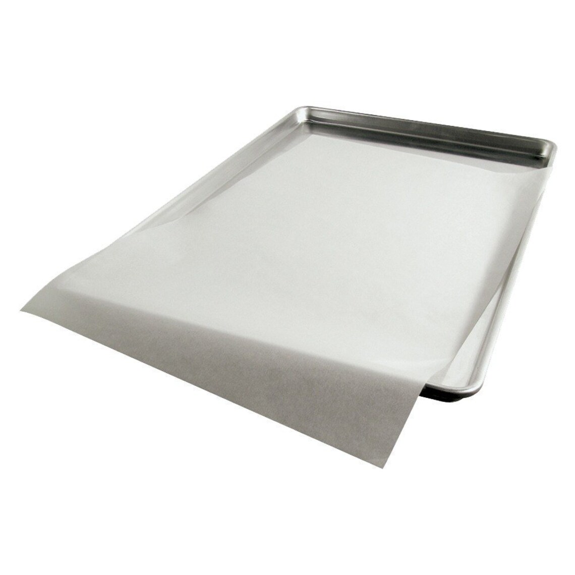 Chefworth Bleached Quilon Treated White Parchment Paper Baking Sheets ...