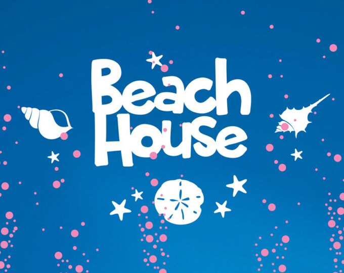 Beach Wall Decal Ocean House Wall Decal Beach Decal Beach House Decal ...
