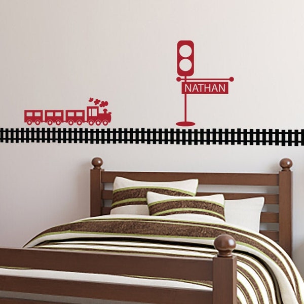 Train Wall Decal - Etsy