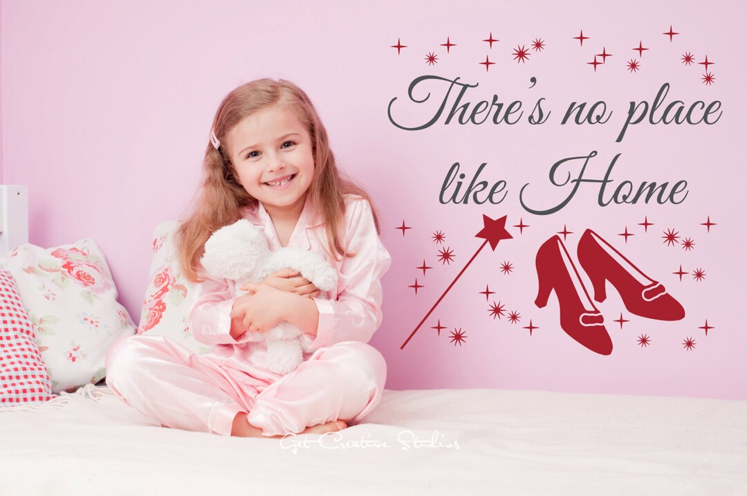Ruby Slippers Decal Oz Wall Decal Wizard of Oz Decal Dorothy - Etsy
