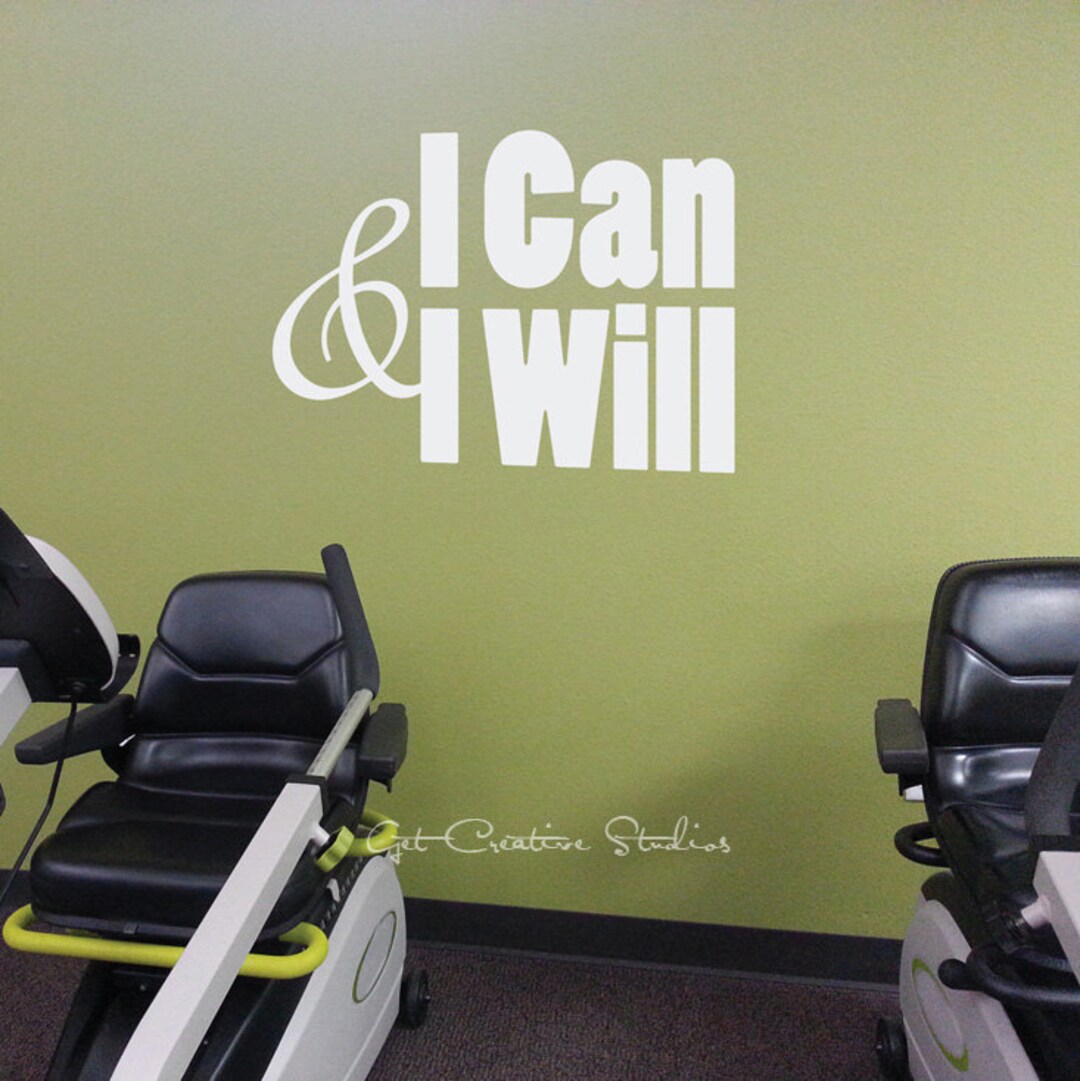 Inspirational Decal Motivation Wall Decal Wall Text Rehab Wall - Etsy
