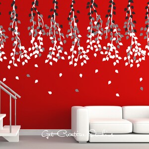 Large Tree Decal Tree Branch Decal Hanging Branch Decal Forest Tree ...