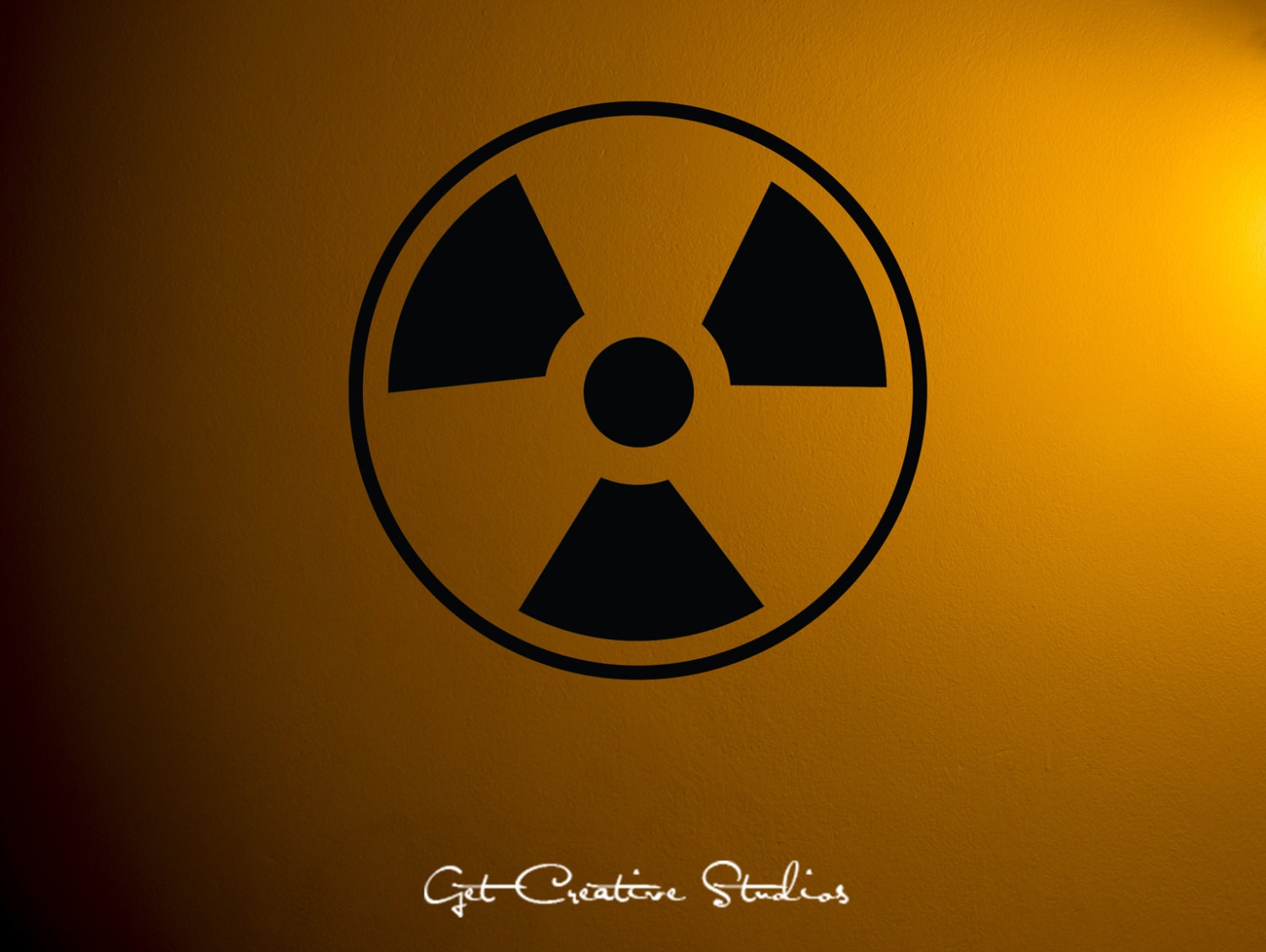 Nuclear Waste Symbol Wallpaper