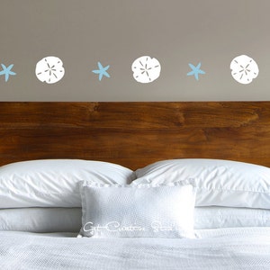 Sea Shell Wall Border Shell Wall Decal Sand Dollar Wall Decal - Etsy