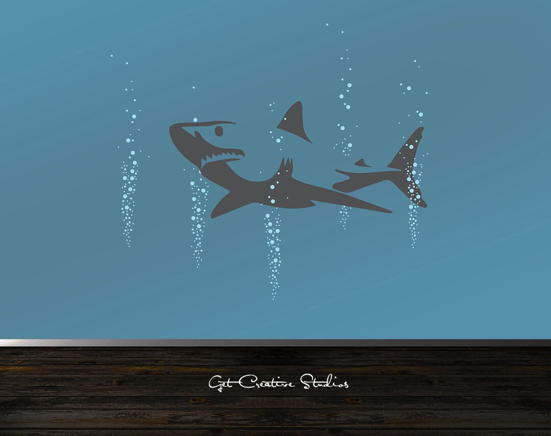 Great White Decal Shark Decal White Shark Decal Jaws Decal - Etsy