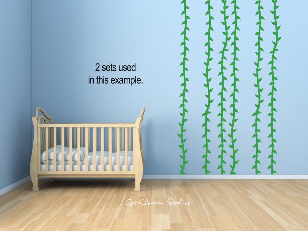 Jungle Wall Decal Vine Decal Tarzan Decal Jungle Decal Vine Wall Decal ...