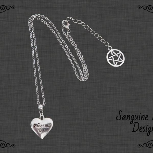 Blessed Be Wiccan Pendant - Etsy