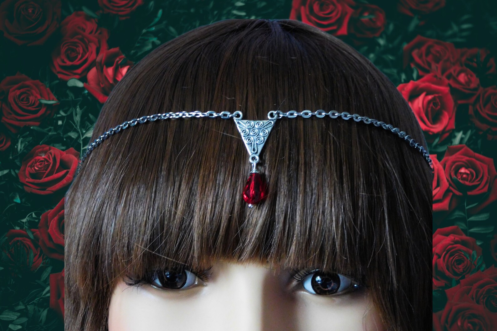 PAGAN SPIRAL Head Chain Circlet Headdress - Etsy UK