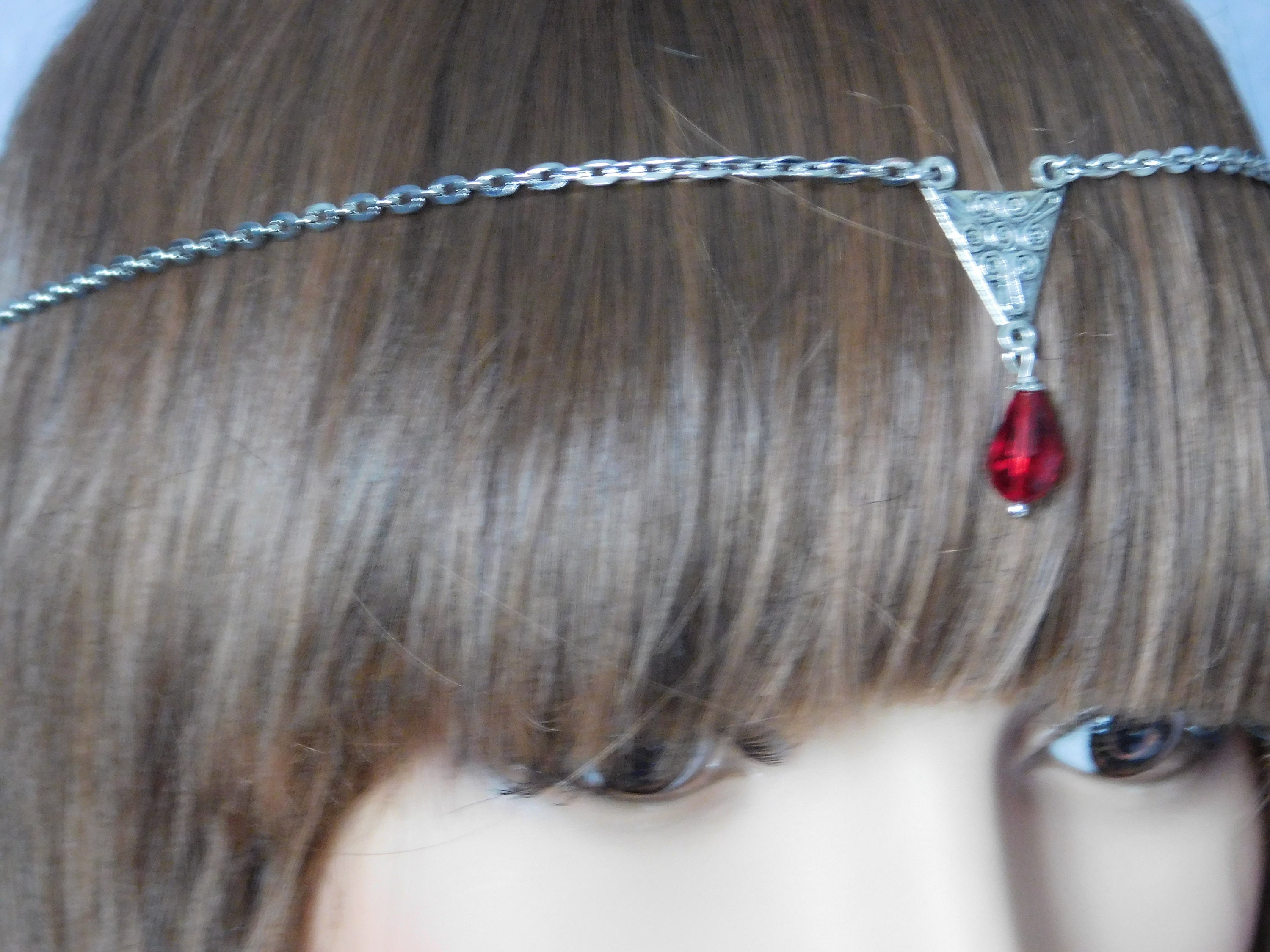 PAGAN SPIRAL Head Chain Circlet Headdress - Etsy UK