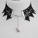RAVEN BLACK CHOKER Necklace Raven Skull Choker Gothic - Etsy UK