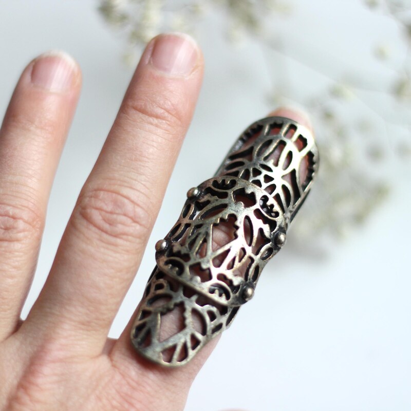 Full Finger Ring - Etsy