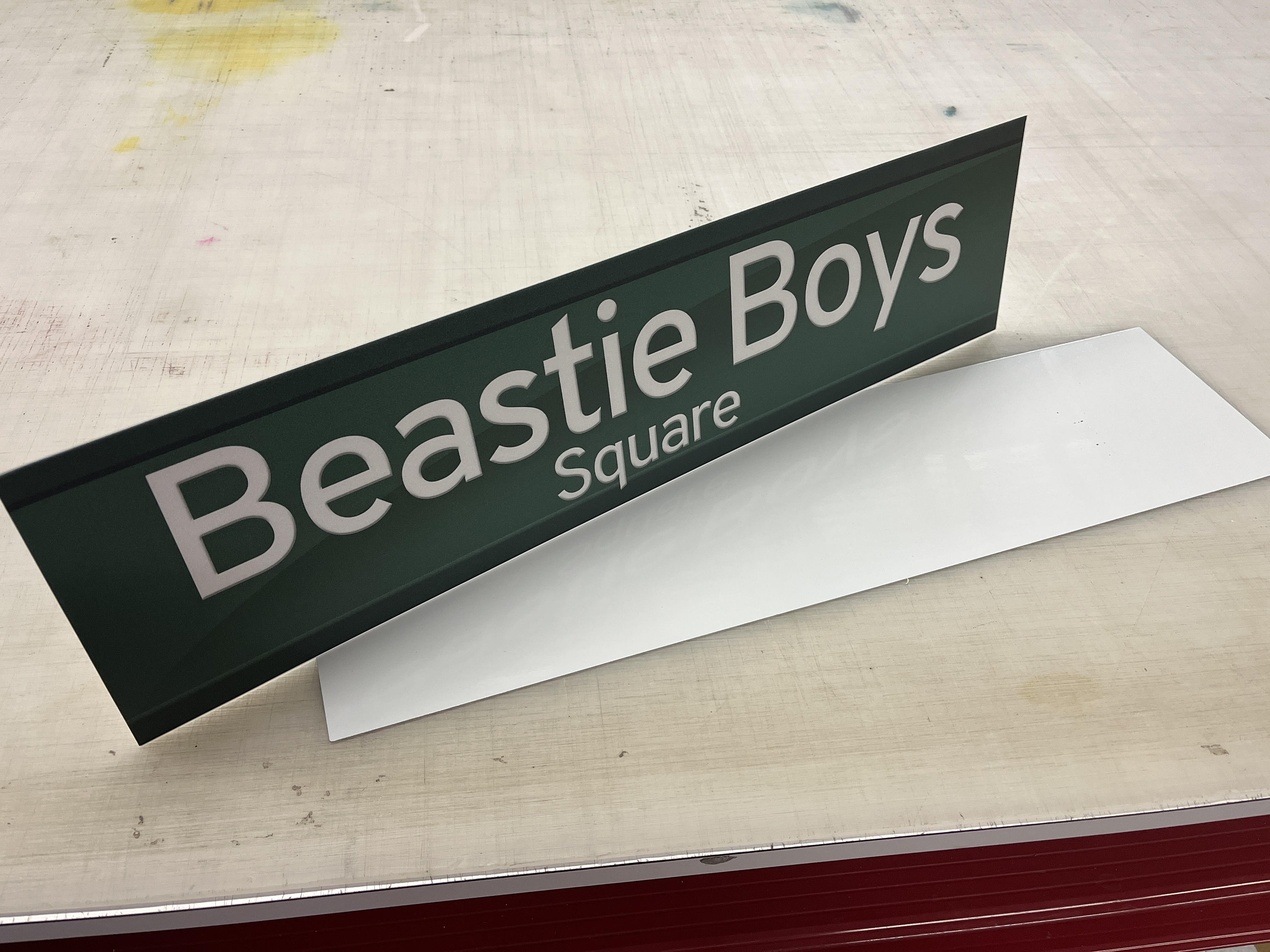 Custom Beastie Boys Square Aluminum Street Sign - Etsy