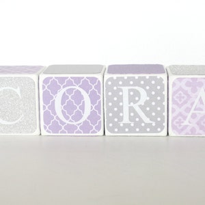 Custom Baby Name Baby Blocks Nursery Baby Shower Gift - Etsy