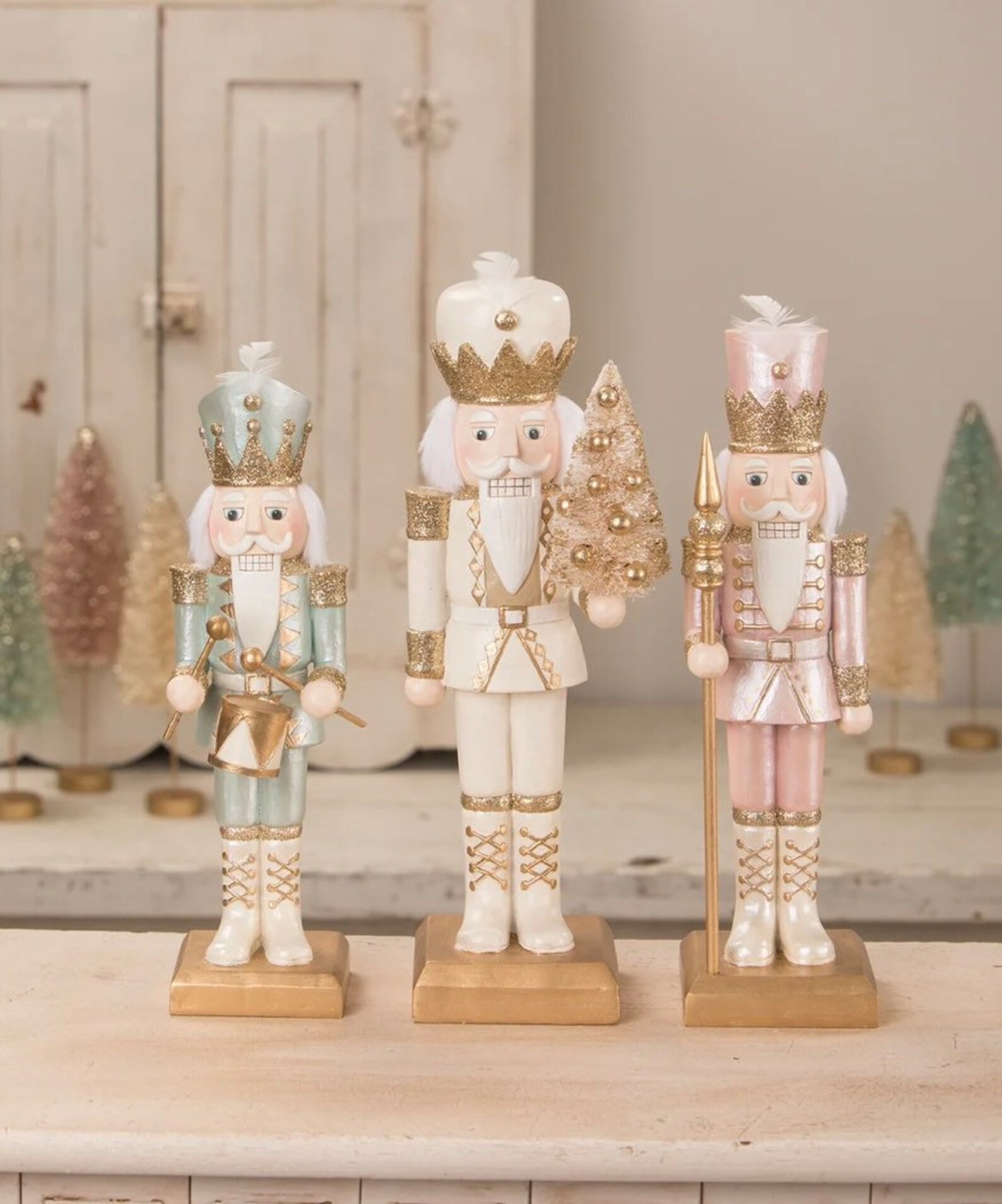 Blue Pastel Nutcracker Bethany Lowe - Etsy