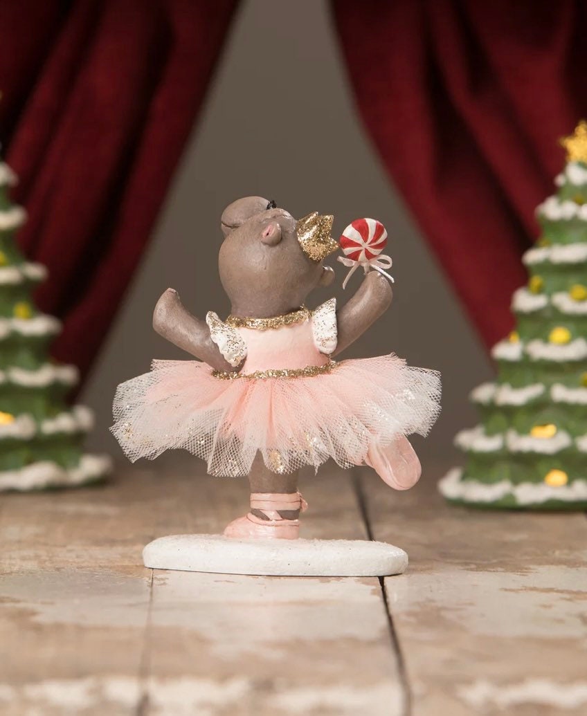 Nutcracker Sugar Plum Hippo Bethany Lowe - Etsy