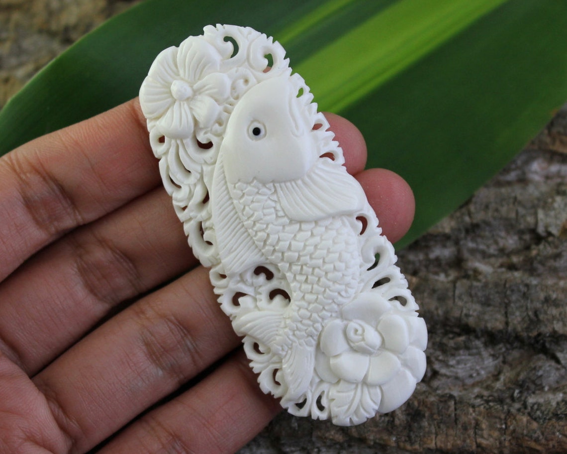 Beautiful Premium Quality Fish Totem Carving Symbolic of - Etsy