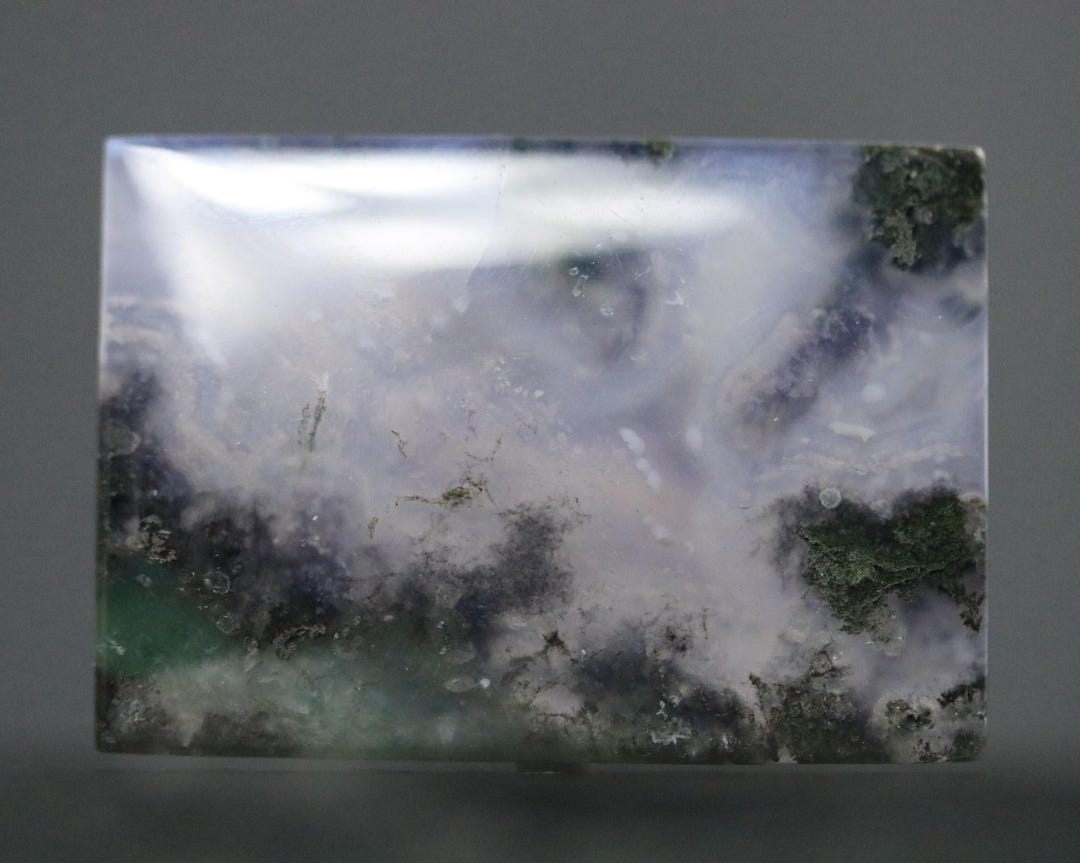 Chalcedony & Green Inclusions Beautiful Multiple Mineral Gemstone ...