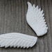 Angel Wing Pair Hand Carved Organic Reversible Intricately Made From ...