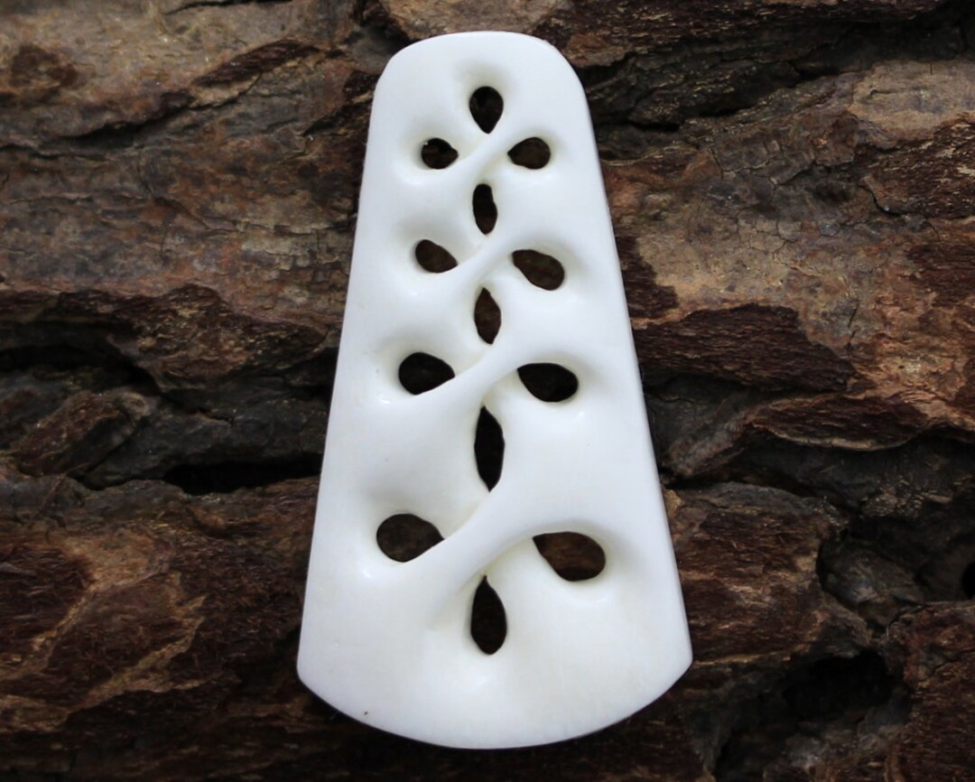 Forever Linked: Hand-carved Bone Infinity Symbol Pendant, Friendship ...