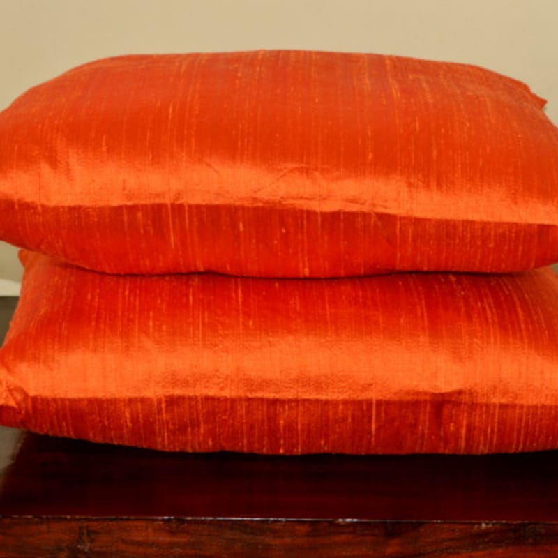 Orange Euro Sham - Etsy