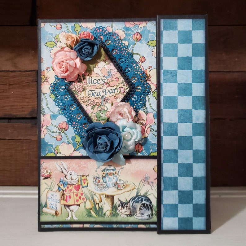 DIGITAL DOWNLOAD!!! 7x9 Graphic 45 Alice's Tea Party Folio Album Video ...