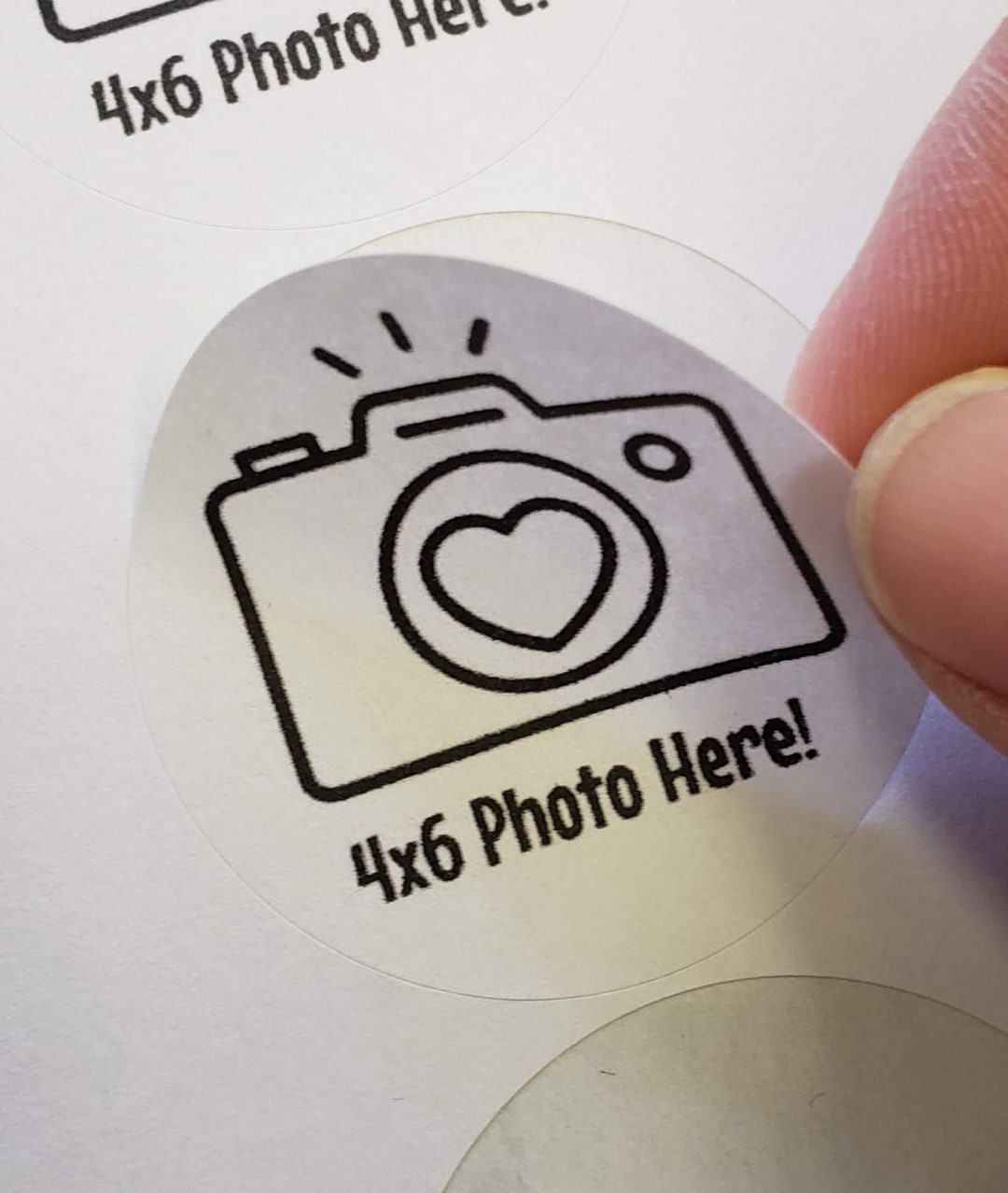 DIGITAL DOWNLOAD!!! 4x6 Photo Here Stickers PDF - Etsy
