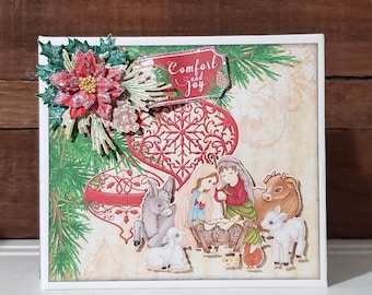Sweet Lullaby Heartfelt Creations 8x8 Album by Shellie Geigle Scrapbook ...