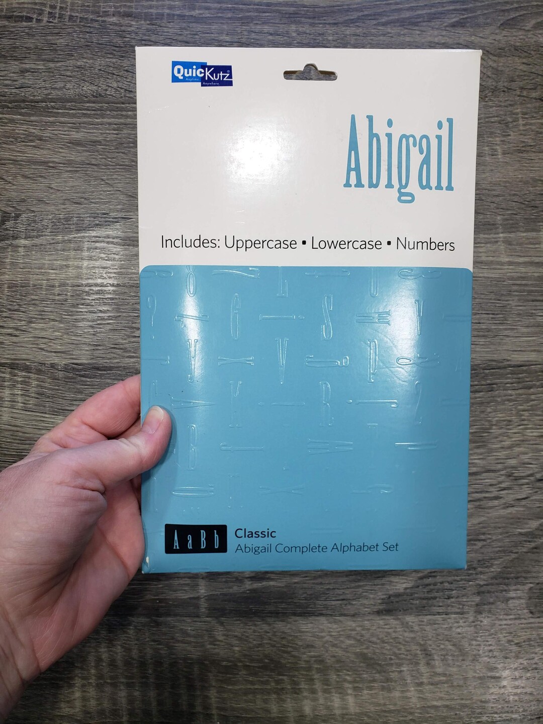 ABC Die Set Abigail Classic Quickutz NEW in Original Packaging Rare ...