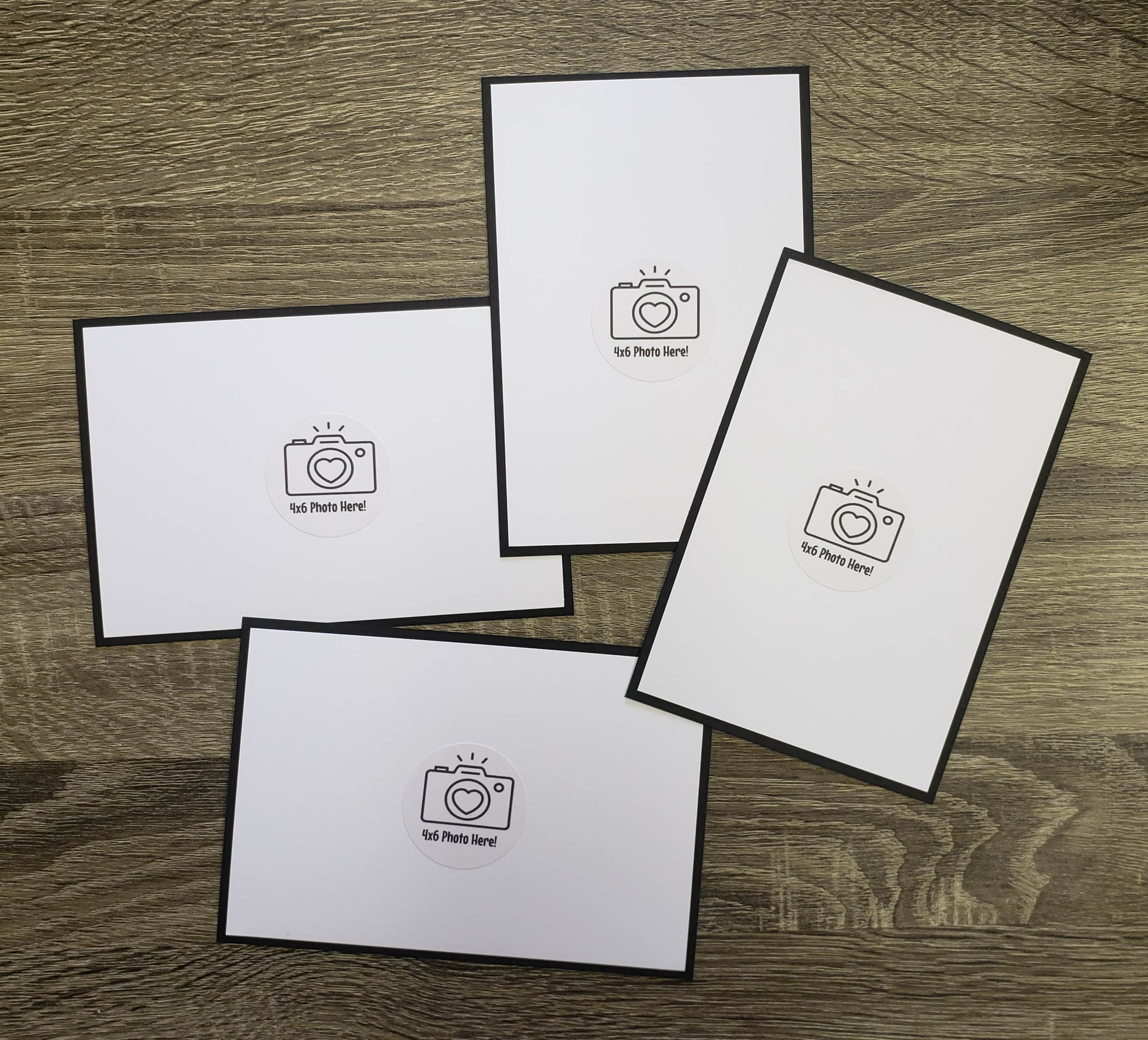 DIGITAL DOWNLOAD 4x6 Photo Here Stickers PDF - Etsy