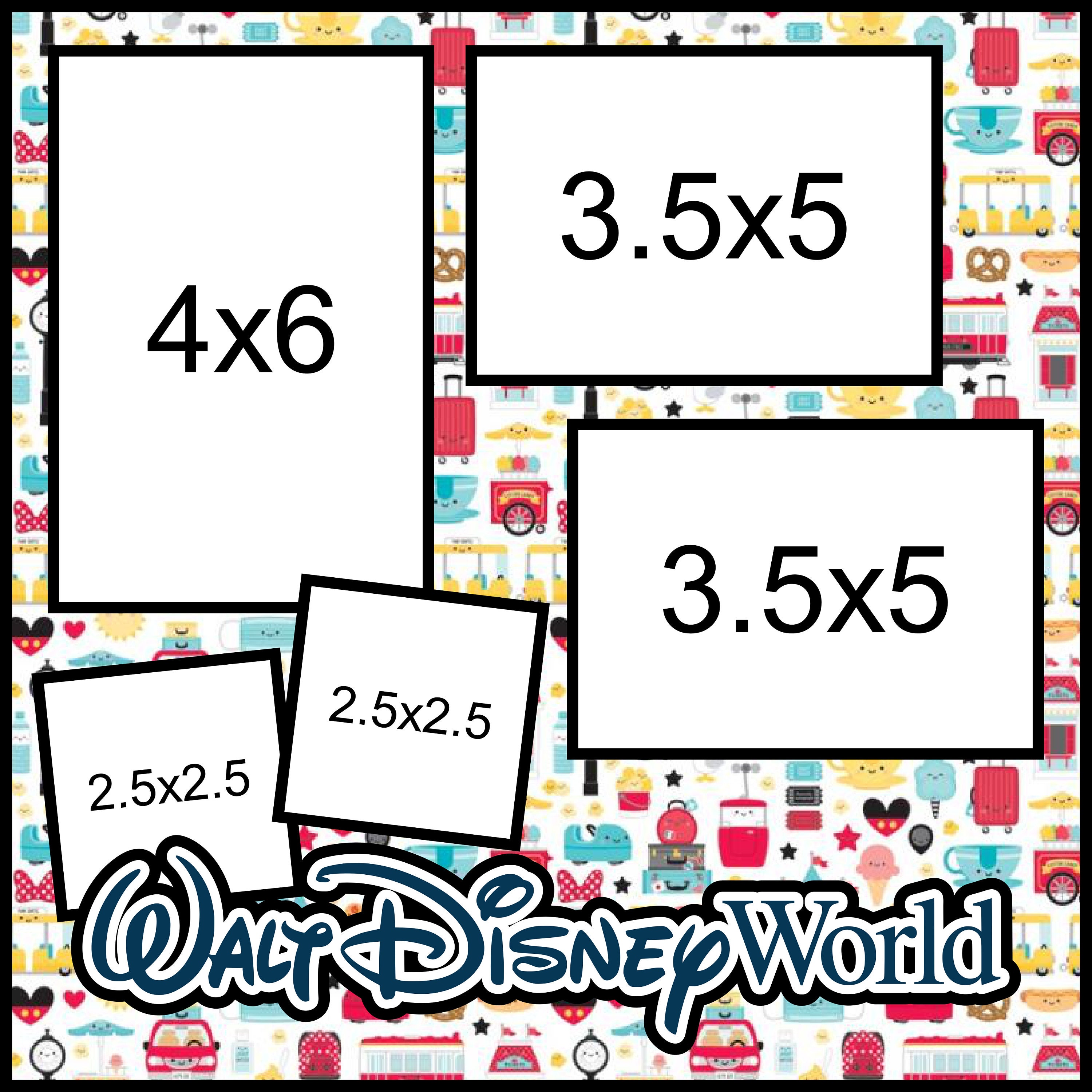 194 Welcome Home disney World Disney Layout 2-page 12x12 - Etsy