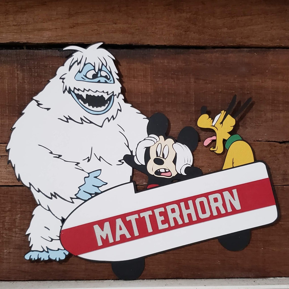 275 Matterhorn Bobsleds Disney Layout 2-page 12x12 Scrapbook - Etsy