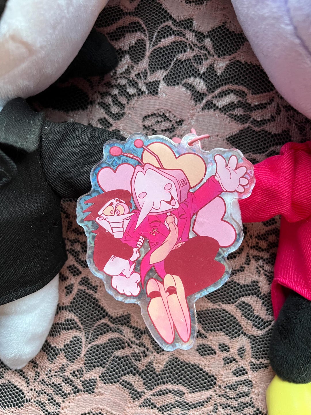 Spamtenna Acrylic Keychain Charm and Print - Etsy