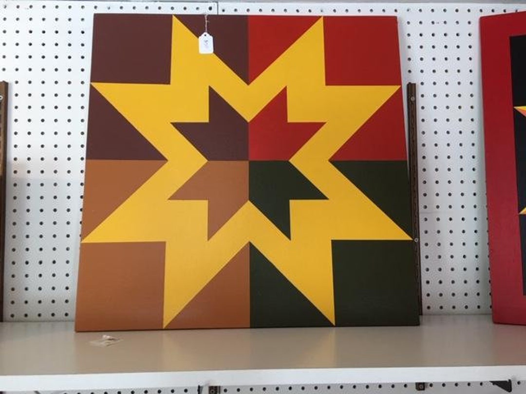 Barn Quilt Fall Colors of Nature, 4 Sizes Available, Free Shipping - Etsy