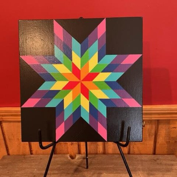 Star Barn Quilt - Etsy