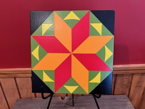 Star Barn Quilt 4 Sizes Available Free Shipping | Etsy