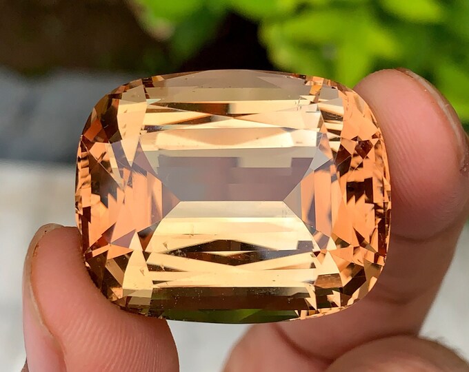 Magnificent Quality Natural Imperial Topaz Gemstone Lion Orange Color ...