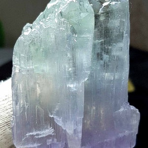Spodumene Kunzite Crystal Bluish Purple Color With Complex Mountain ...