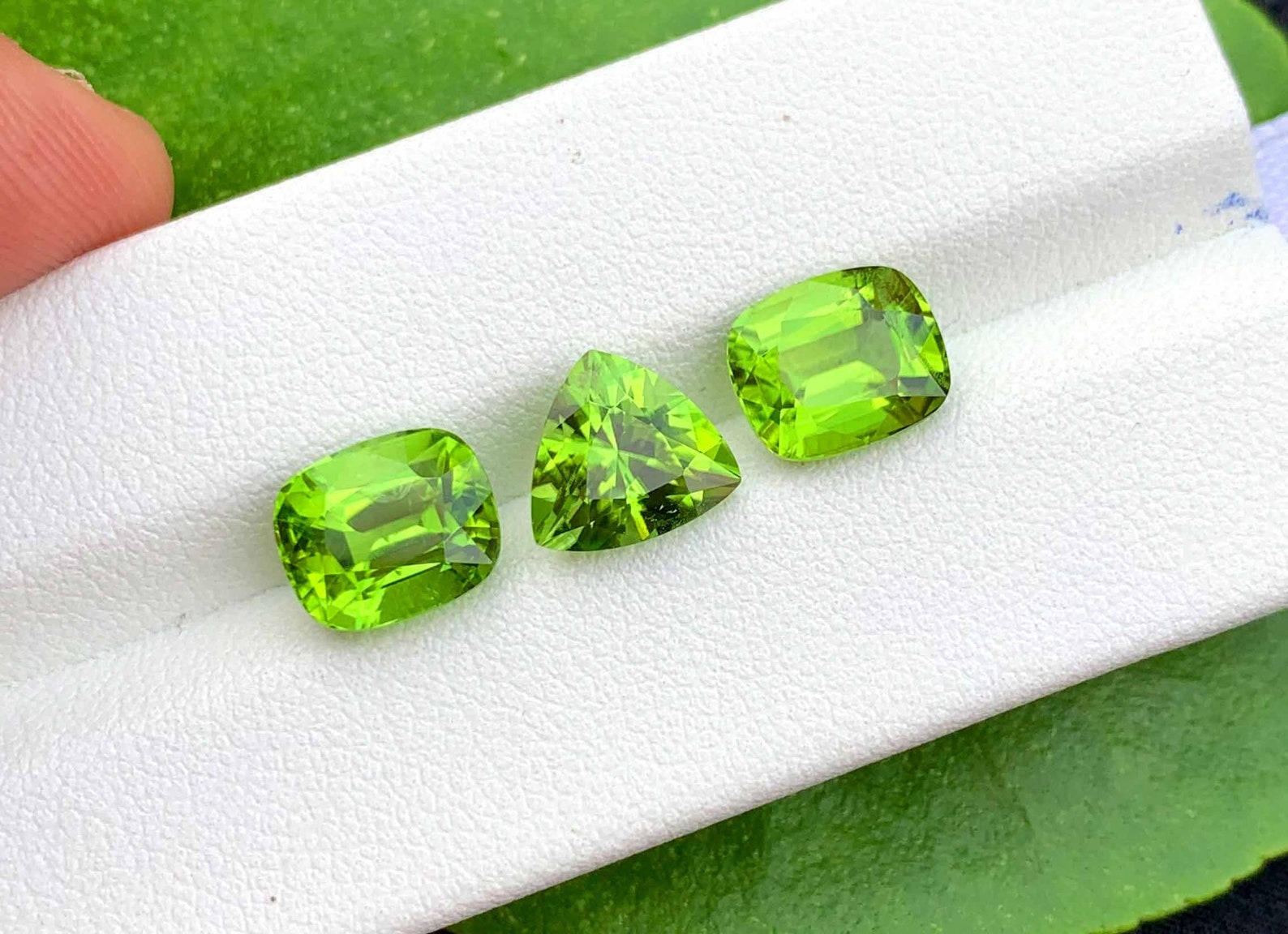 Natural Peridot Loose Gemstone Lot From Supat Mansehra Pakistan - 9.20 ...