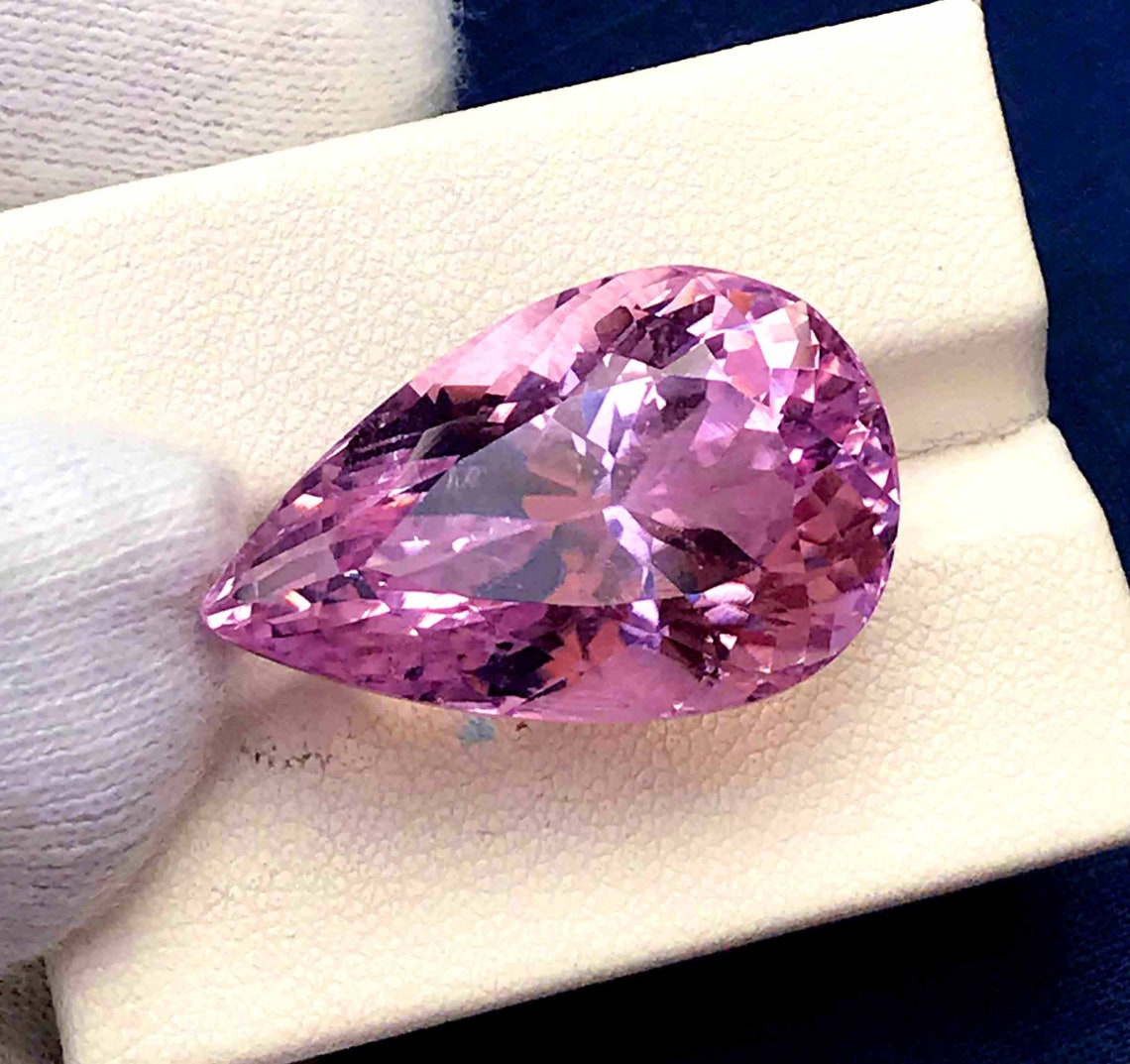 Natural Pink Kunzite Spodumene Loose Gemstone VVS 36.20 - Etsy